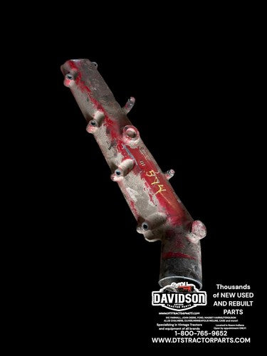 International 574 D239 Engine Air Intake Manifold Antique Tractor ...