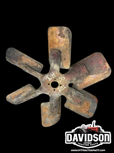 IH International 606 Diesel Engine Fan Assembly Antique Tractor ...