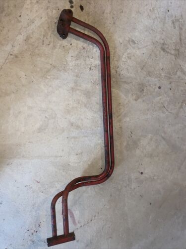 Farmall Super A SA IH Tractor good front steel hydraulic line lines ...