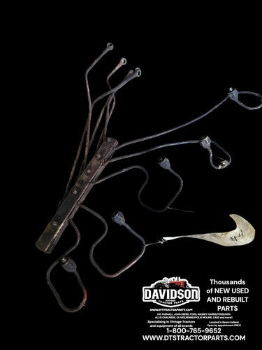 IH Farmall 706D D282 Injection Lines For Parts (missing A Line ...