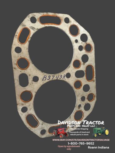 Cylinder Head Gasket Genuine John Deere 520 530 Tractors B3743R New Ol ...