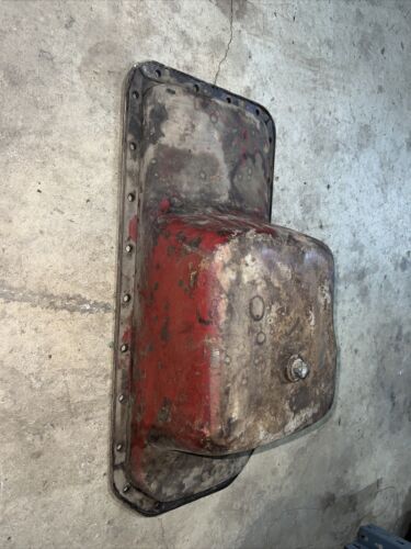 McCormick Farmall W9 W9 tractor Original IH engine motor oil pan Antiq ...