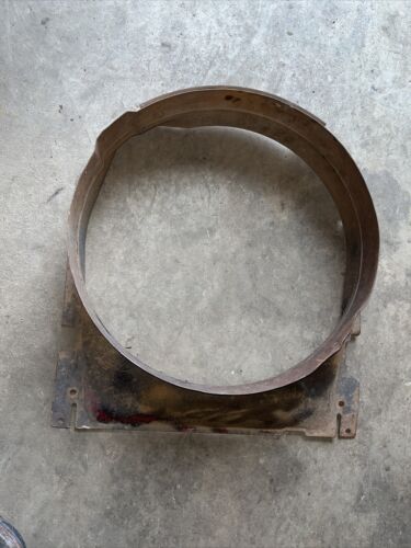 Farmall 504 diesel rowcrop tractor orignal IH radiator fan shroud ...