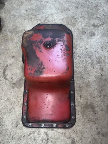McCormick Farmall W9 W9 tractor Original IH engine motor oil pan Antiq ...
