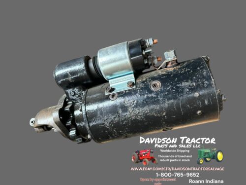 Starter 12V For International 786 1086 1586 Tractors Reman Delco Remy ...