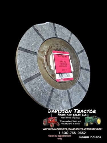 Oliver 1750 1755 1800 1850 And Many Others Brake Disc Antique Tractor ...