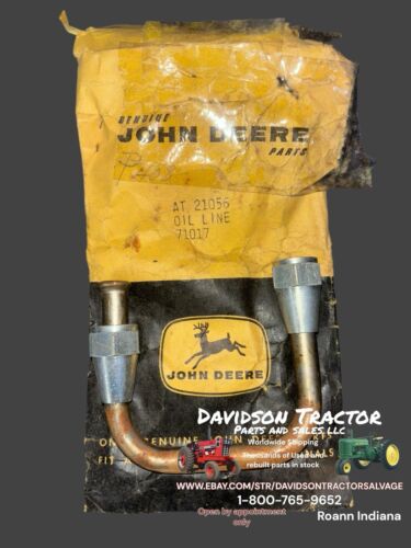 Genuine John Deere Oil Line AT21056 JD440 JD540 New Old Stock ...