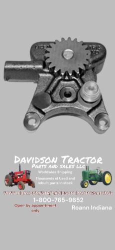 Oil Pump 41314078 Fits Massey Ferguson 203 205 20B 20C 20D 20E 20F 213 ...
