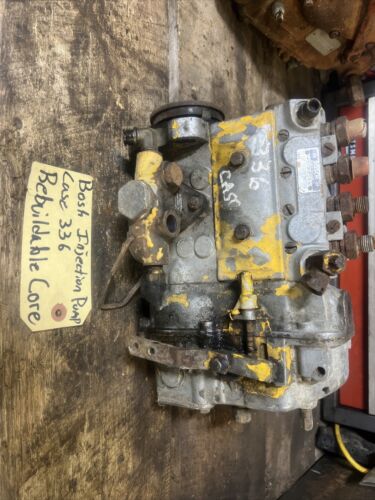 336 Case Engine Injection Pump Rebuildable Core Antique Tractor ...