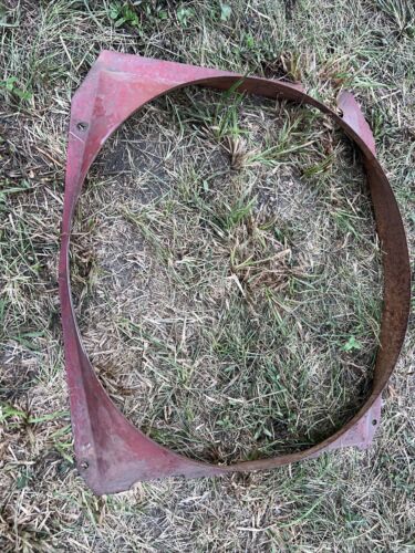 1965 International Farmall IH 706 Gas Tractor Radiator Fan Shroud ...