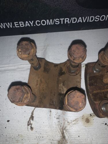 International Farmall C Rear Wheel To Axle Clamp & Bolts AntiqueTracto ...