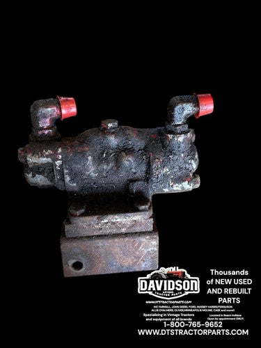International 444 IH tractor hydraulic control flow valve to powerstee ...