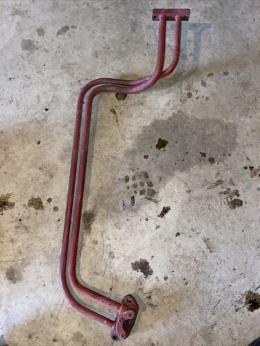 Farmall Super A SA IH Tractor good front steel hydraulic line lines ...